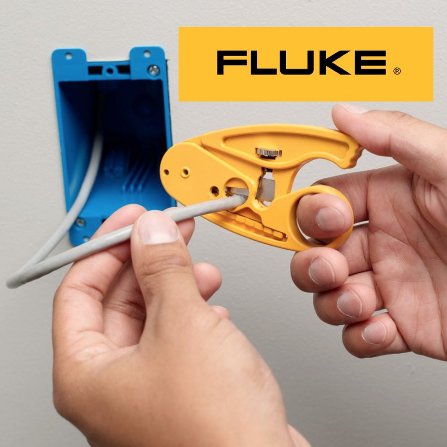 استریپر کابل شبکه FLUKE - فروشگاه منتخب صنعت پارس